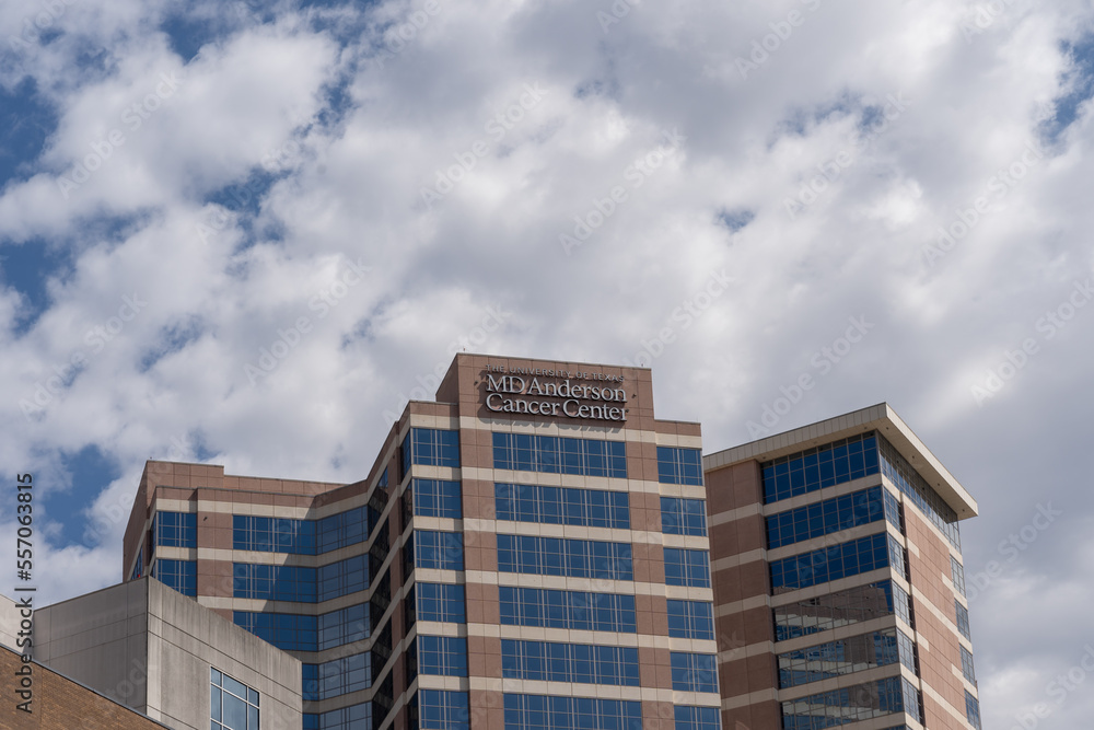 Houston, USA - March 9, 2022: University of Texas MD Anderson Cancer ...