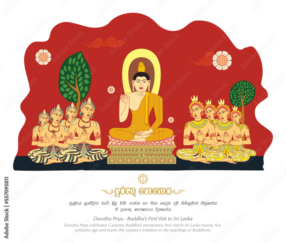 Duruthu Poya - Buddha’s First Visit to Sri Lanka. Duruthu Poya ...