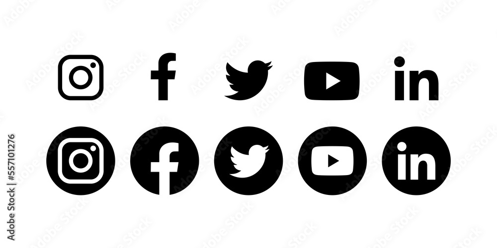 Social Media Icons Facebook Instagram Twitter With Qr - vrogue.co Social Media Icons Facebook Instagram Twitter With Qr - vrogue.co