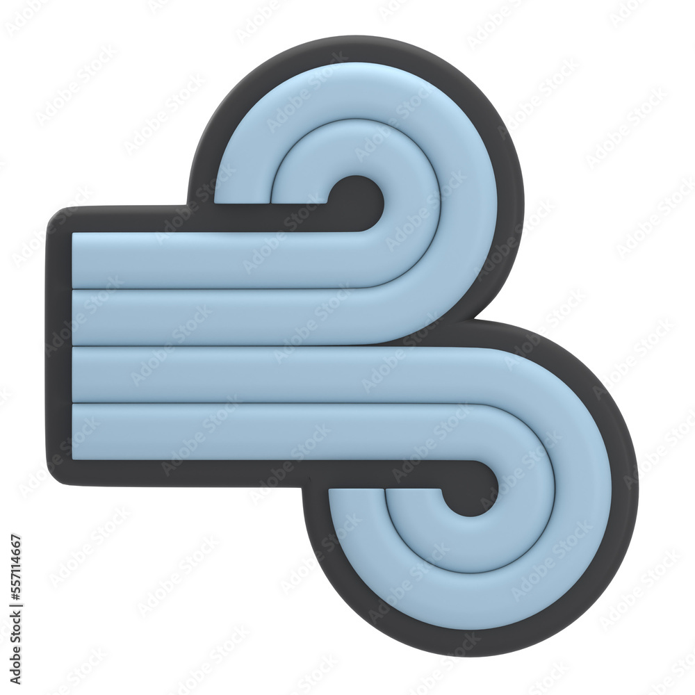 Weather and Forecast in 3D Illustration Design with outlined style ...