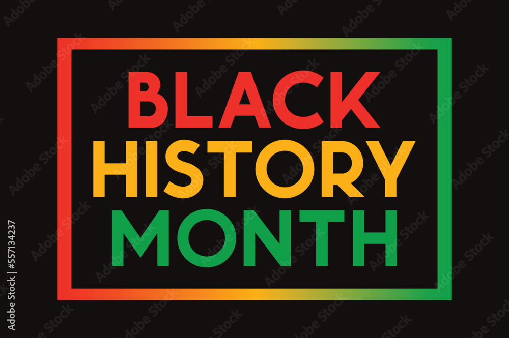 Black history month African American history celebration Stock Vector ...