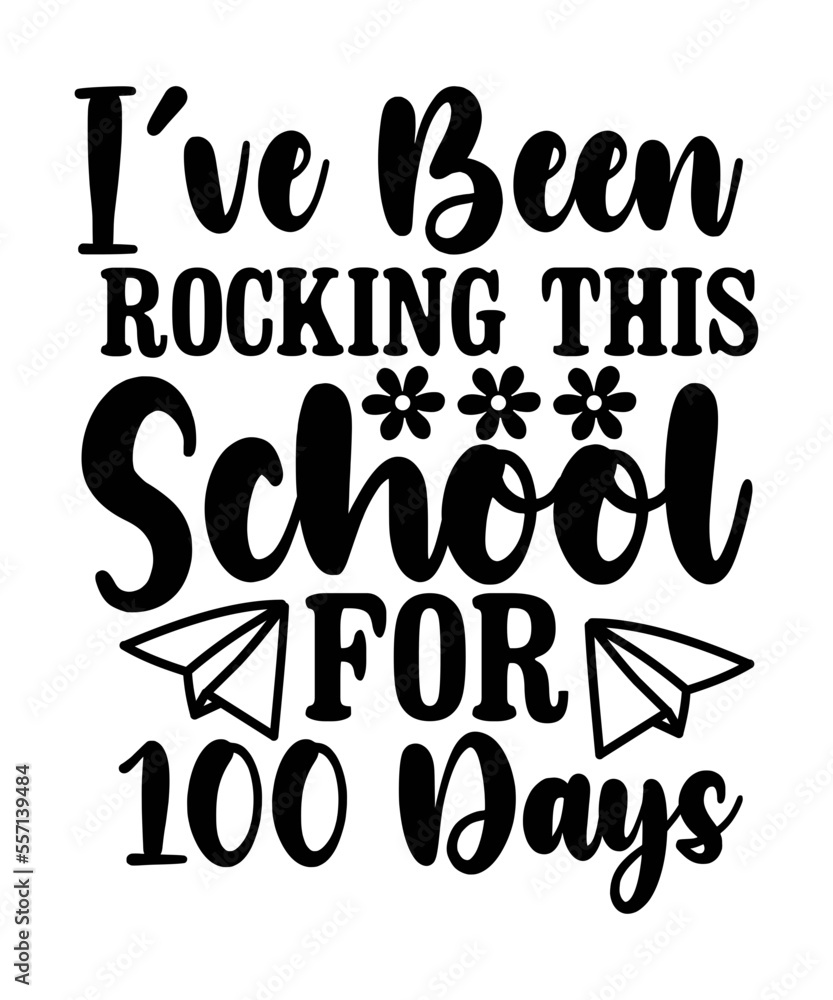 100 Days Of School svg Bundle, 100 Days of school svg, 100th day of ...