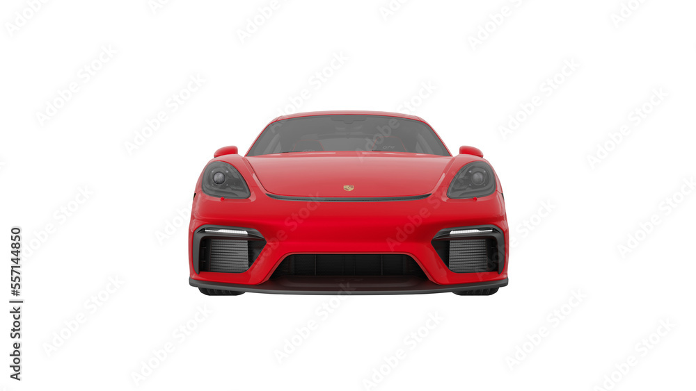 side view of red car isolated on white, PORSCHE png transparent ...