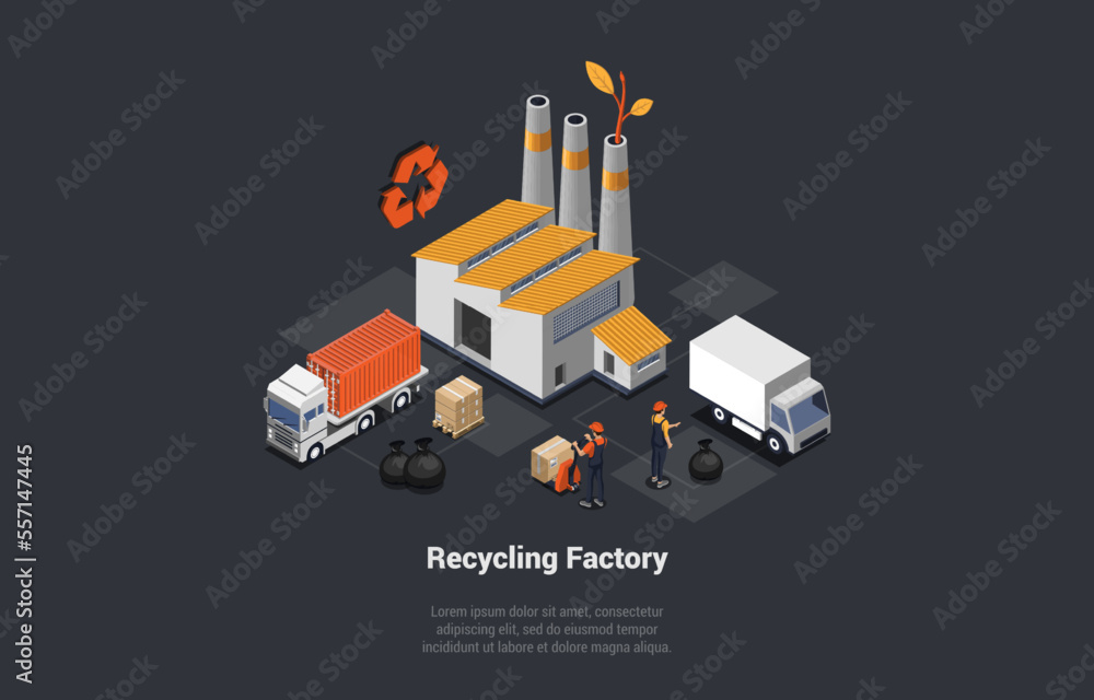 Zero Waste, Recycling For Environmental, Rubbish Separation Concept ...