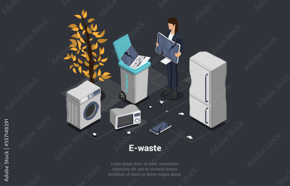 Zero Waste, Reuse, Eco-Friendly, Segregation, Recycling Garbage ...