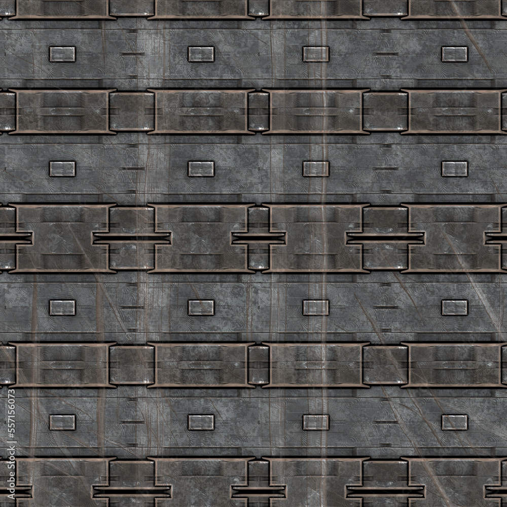 SciFi Metal Plate Stock Illustration | Adobe Stock