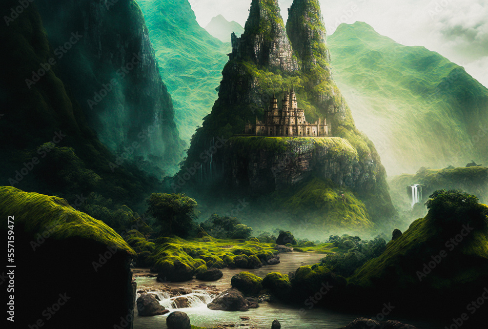 Fantasy Forest Fortress