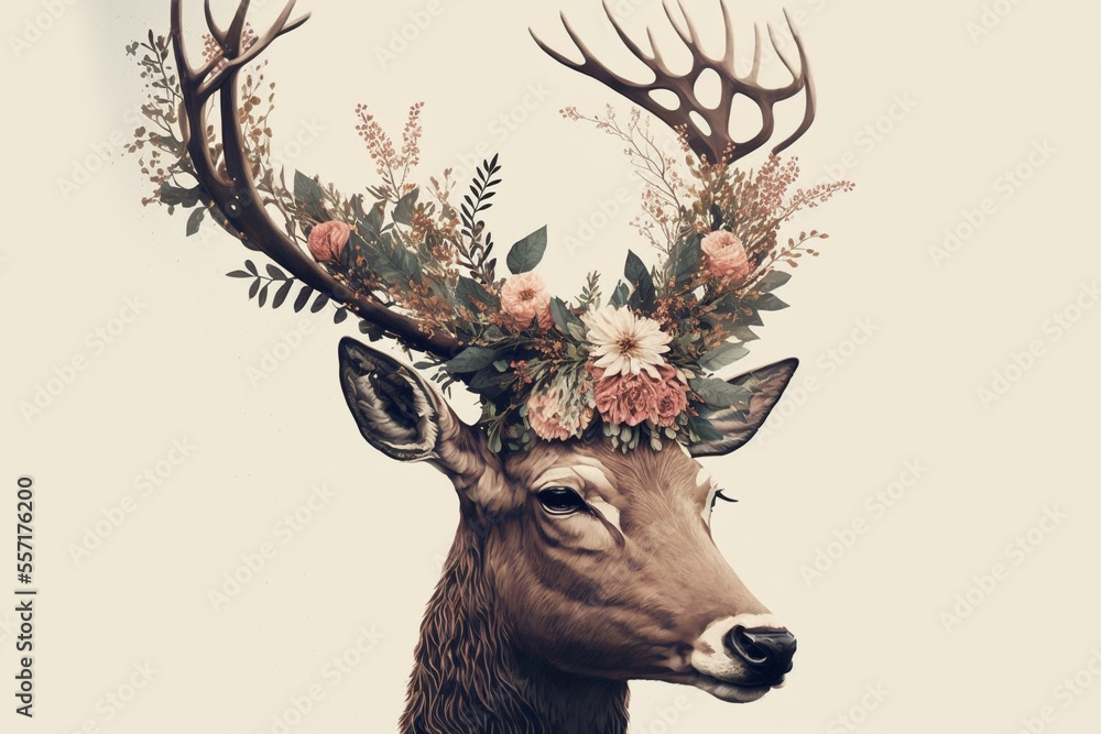 Antler Flower Crown | Best Flower Site