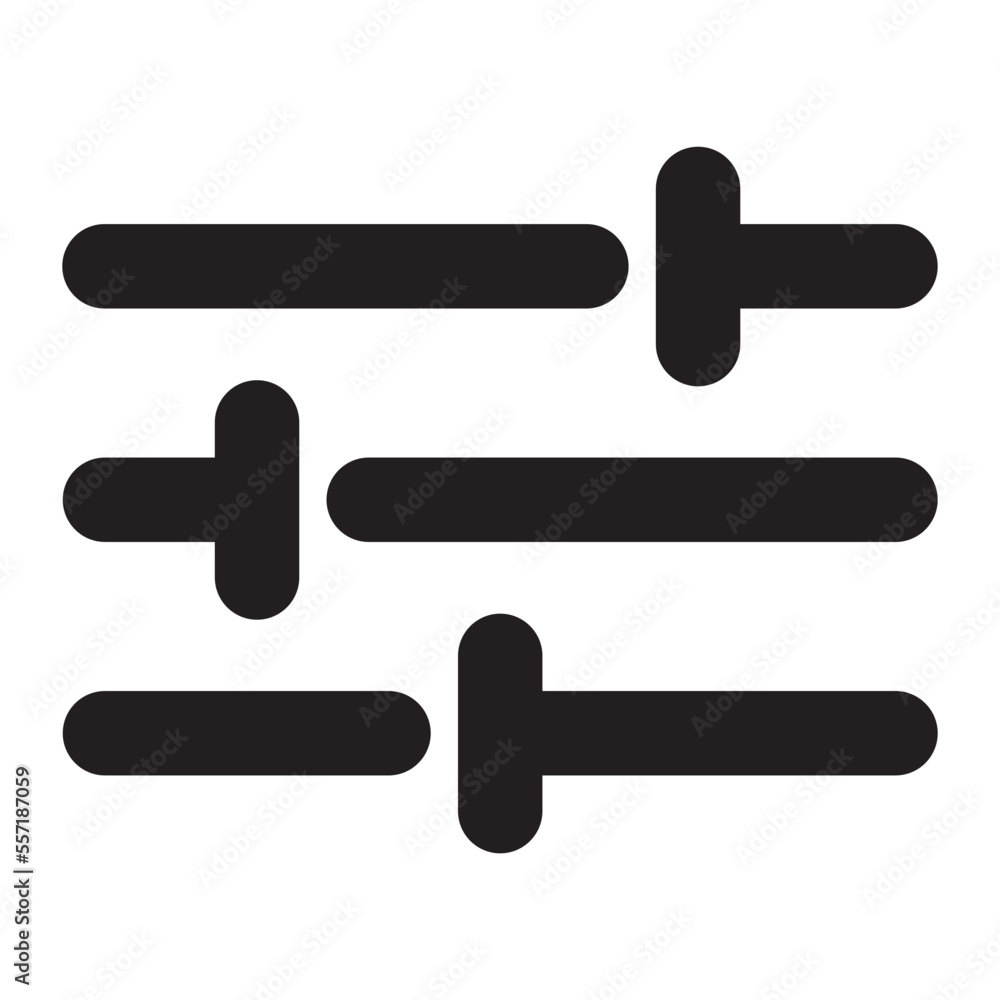 preference icon Stock Vector | Adobe Stock