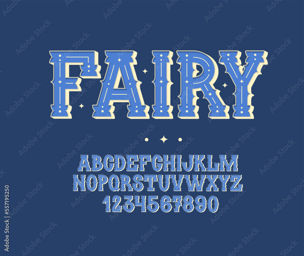 Fairy decorative Font. Fantasy English Alphabet. Fancy letters and ...