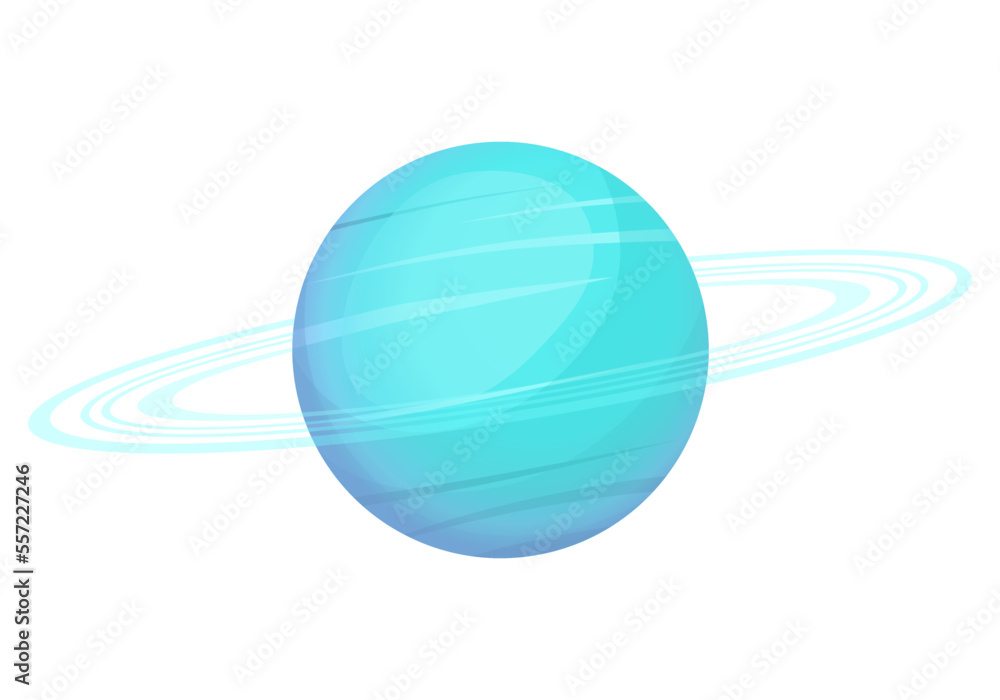 Uranus White Background