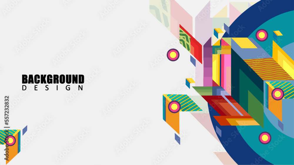Geometric backgrounds are suitable for power point presentation and ...