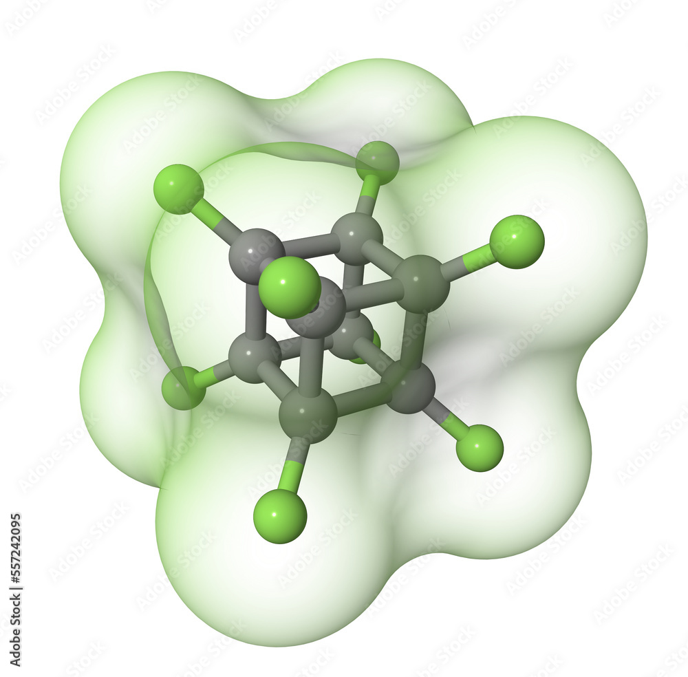 A molecule named perfluorocubane. C8F8, synthesized for the first time ...