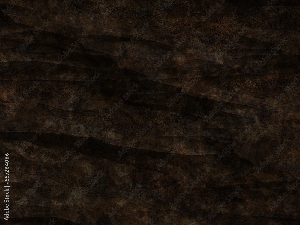 Abstract dark nature dirty stone rusty brown cement wall with material ...