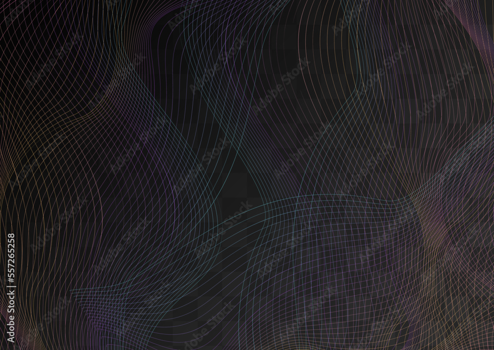 Gradient Flow Geometric Vector Transparent Stock Vector | Adobe Stock