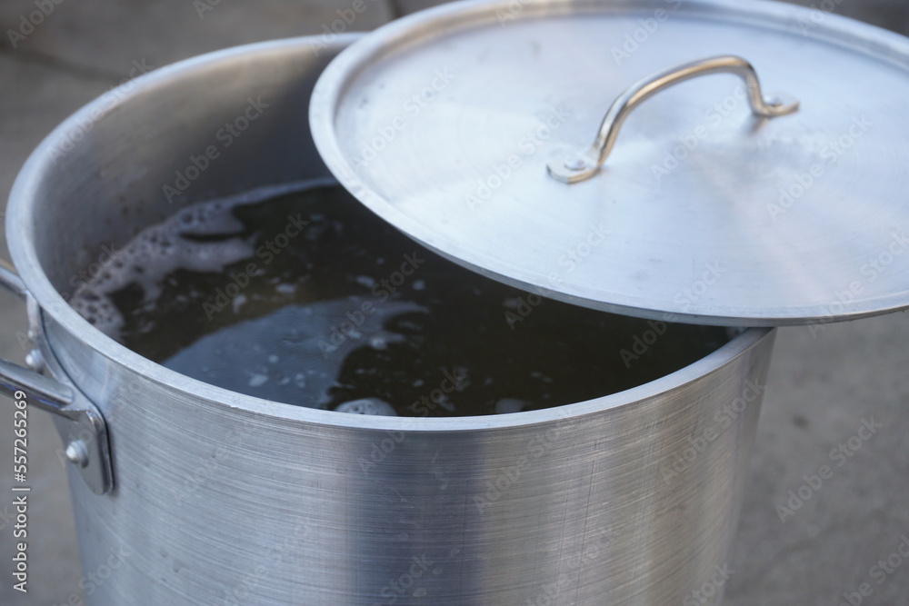 Boiling Pot Stock Photo | Adobe Stock