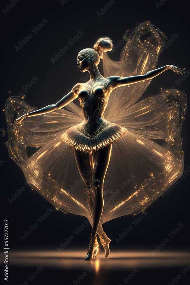 4K resolution or higher, beautiful cybernetic spinning cloaked ...