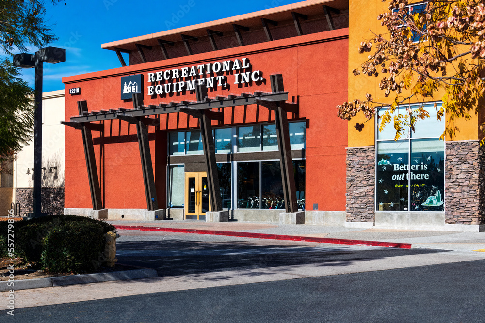 REI Storefront Rancho Cucamonga Stock Photo | Adobe Stock