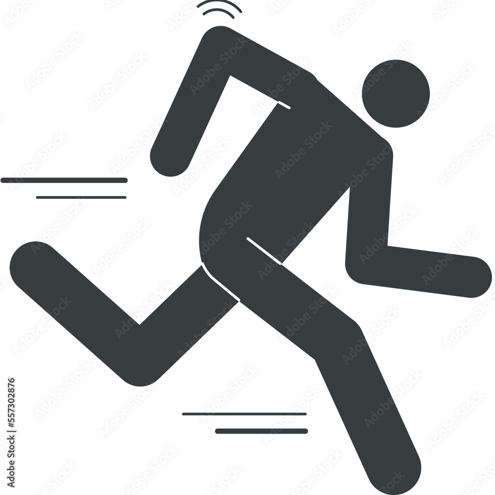 Human silhouette outline icon. Drawing doodle line person symbol. Basic ...