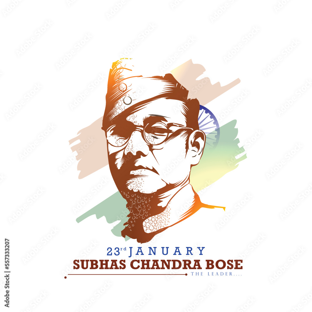 Netaji Subhash Chandra Bose Sketch