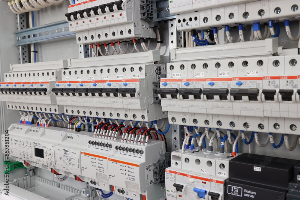 ABB circuit breakers for protection of electrical loads installed in an ...