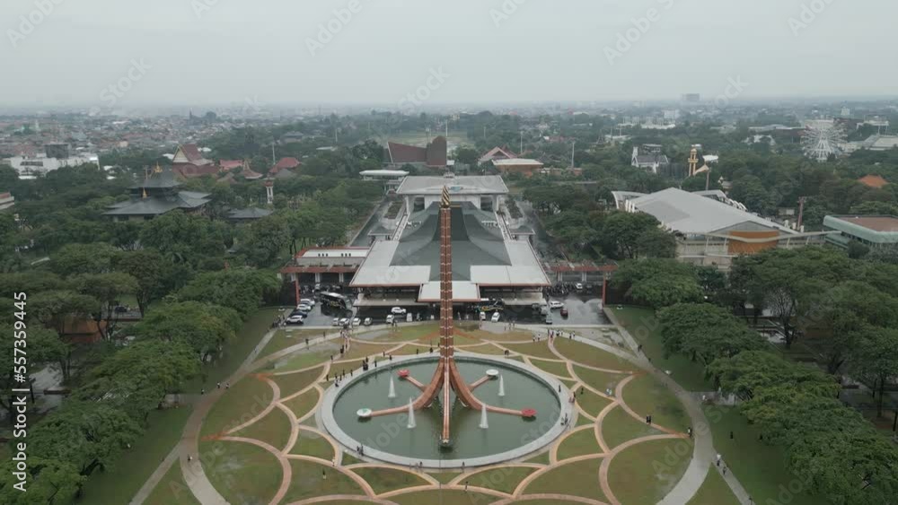 Jakarta, Indonesia - December 25, 2022: The Pancasila Fire Monument ...
