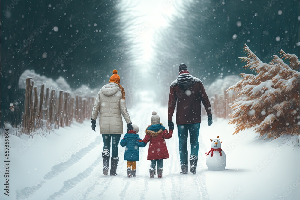 4 Kopfige Familie