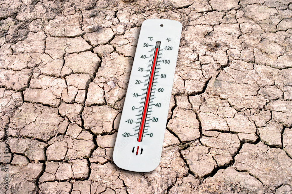 Climate change, conceptual image Stock Illustration | Adobe Stock