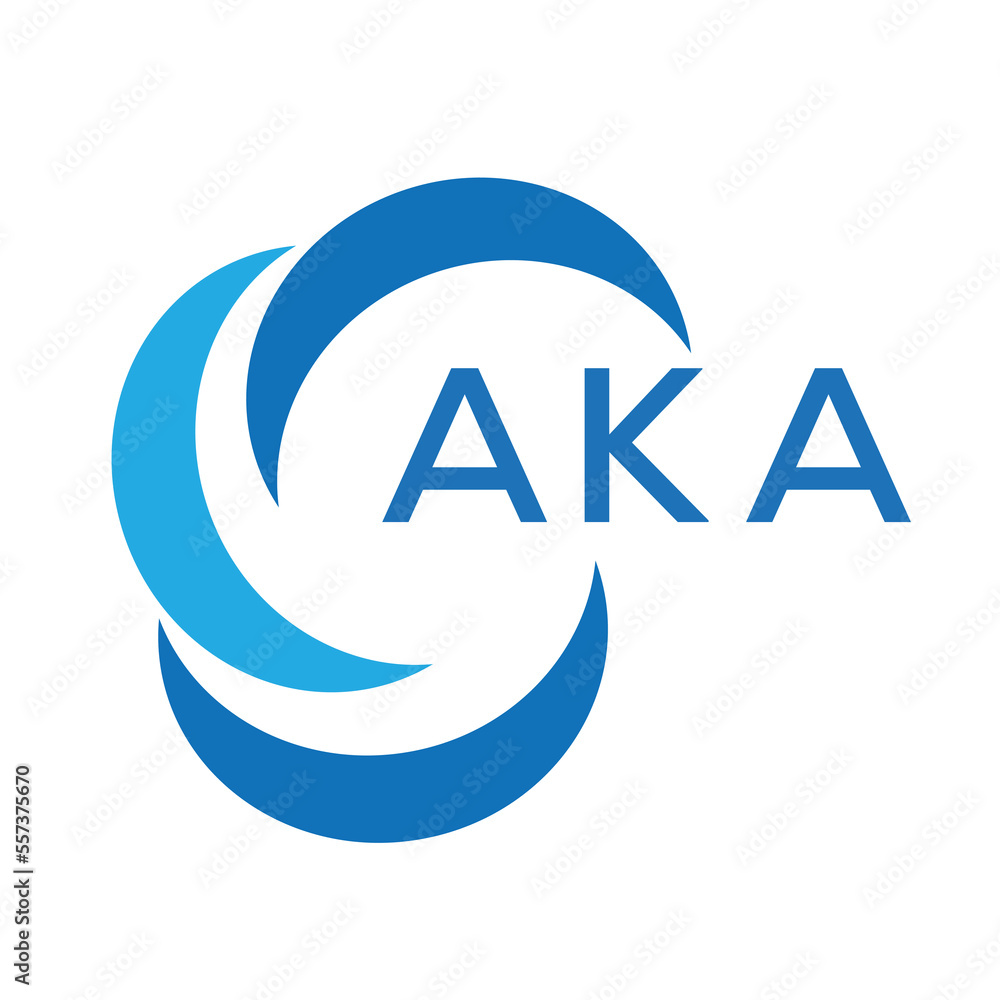 AKA Letter logo design template vector. AKA Business abstract ...