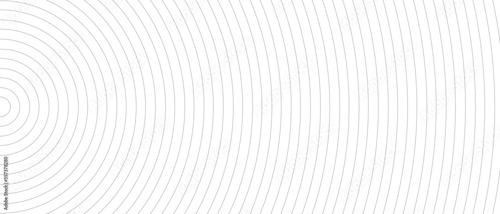 Circle lines pattern on white background. Circle lines pattern for ...