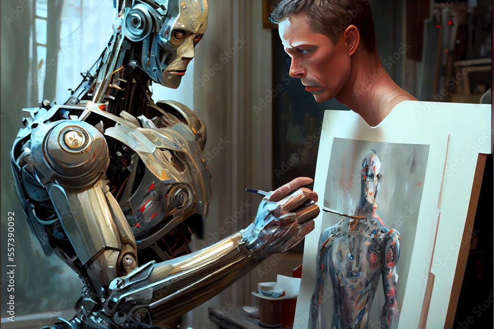 AI artist image generated by artificial intelligence. Prompt craft and ...