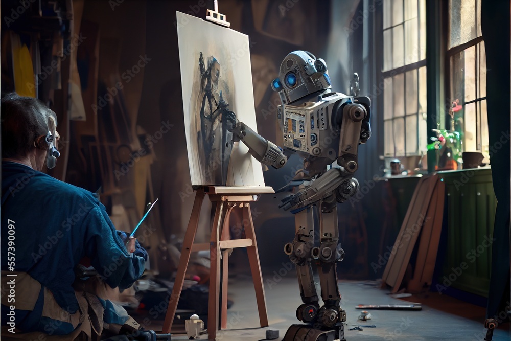 AI artist image generated by artificial intelligence. Prompt craft and ...