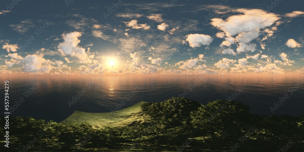 HDRI, environment map , Round panorama, spherical panorama, equidistant ...