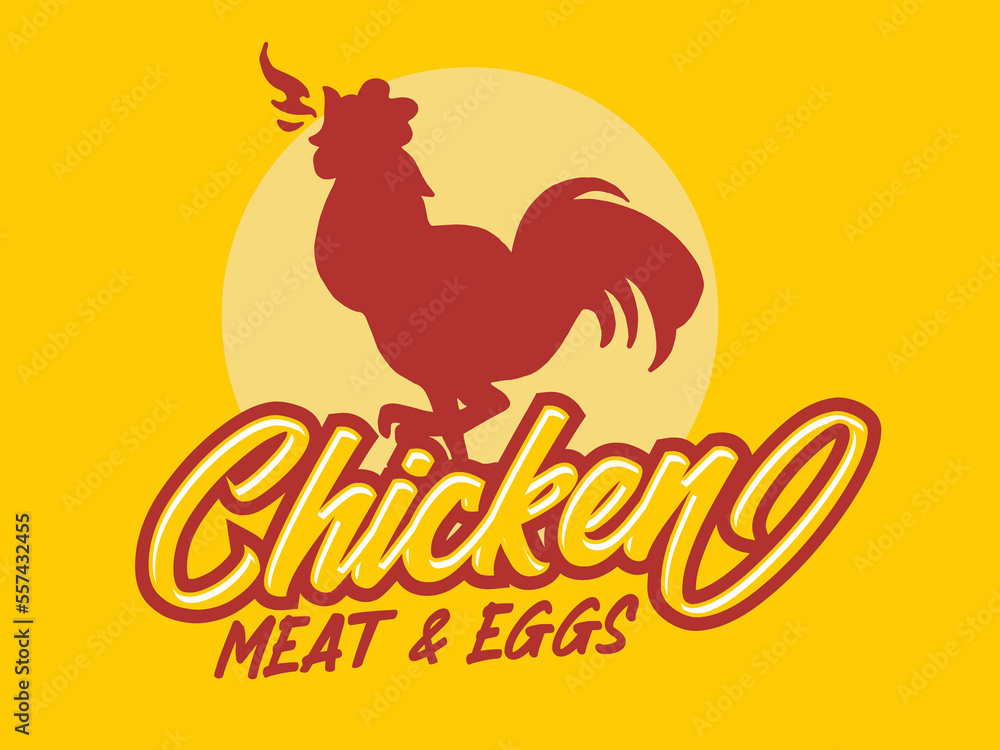 rustic fire chicken logo, hen flame hot symbol vector icon illustration ...