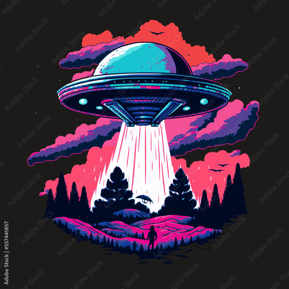 Alien Spaceship Design