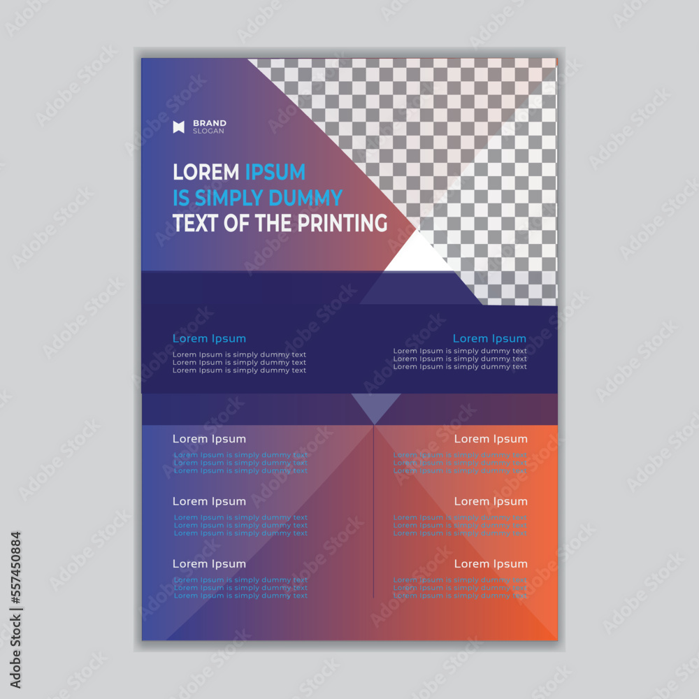 Editable modern flyer design, Useable, Digital , Vector, official ...