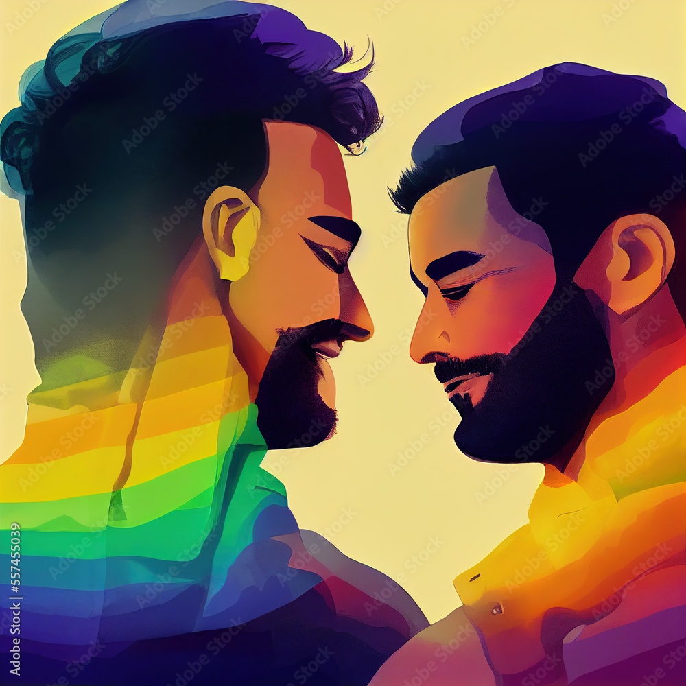 LGBTQ. Gay pride design. Homosexual relationships, A diverse community ...