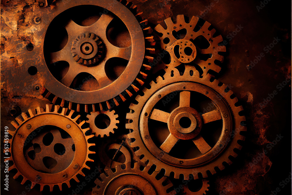 steampunk, cogs, gears, rust, background, wallpaper Stock Illustration ... steampunk, cogs, gears, rust, background, wallpaper Stock Illustration ...