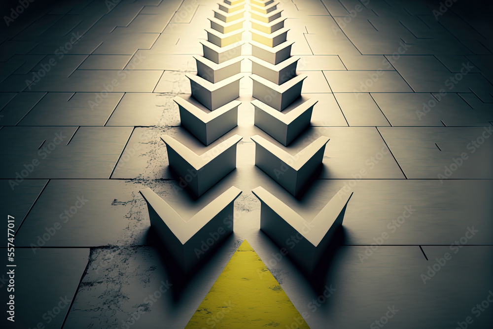 Blocking is an arrow chain. both attention and consistency. concept of ...