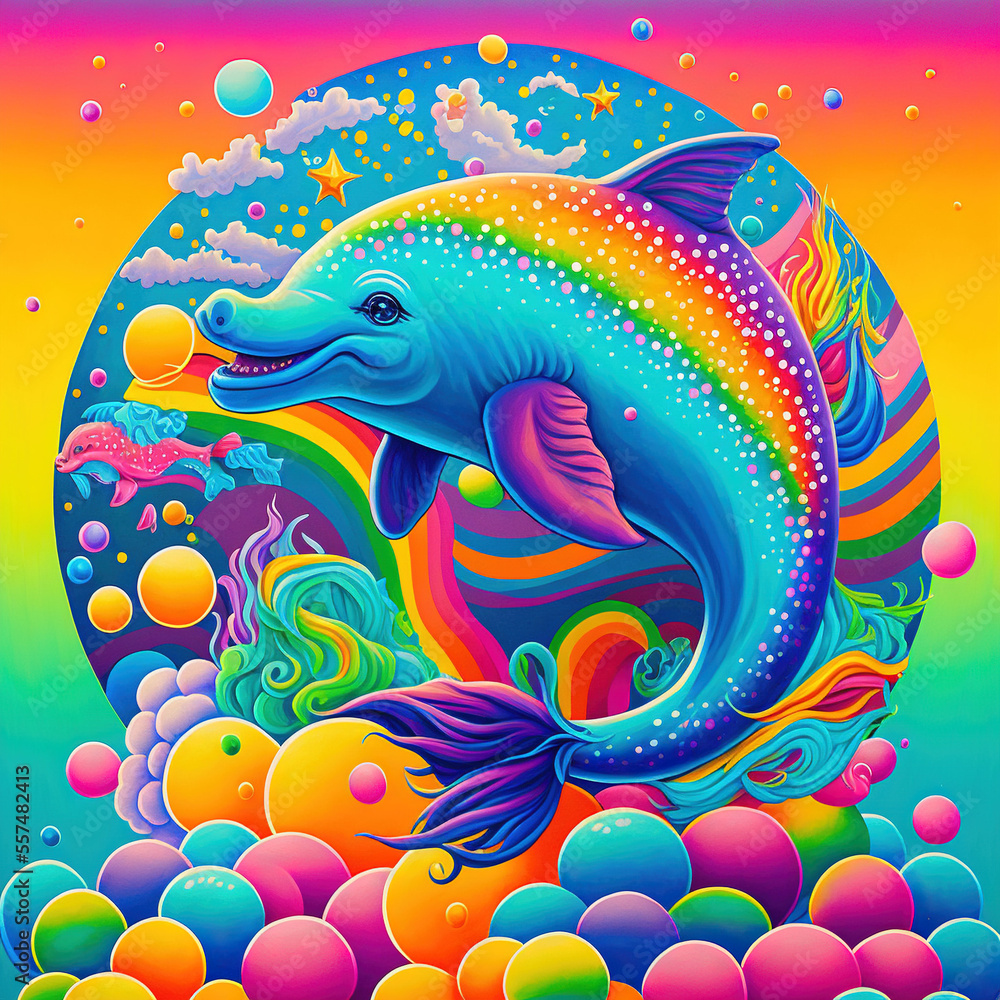 Rainbow Dolphin