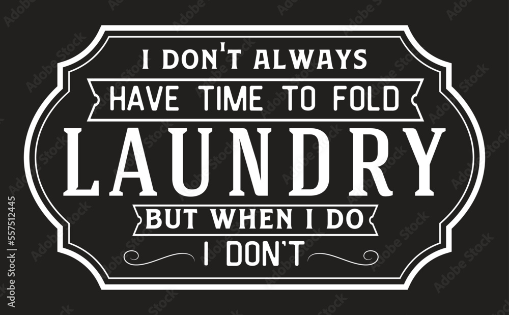 Vintage laundry sign symbols vector illustration isolated. Laundry ...