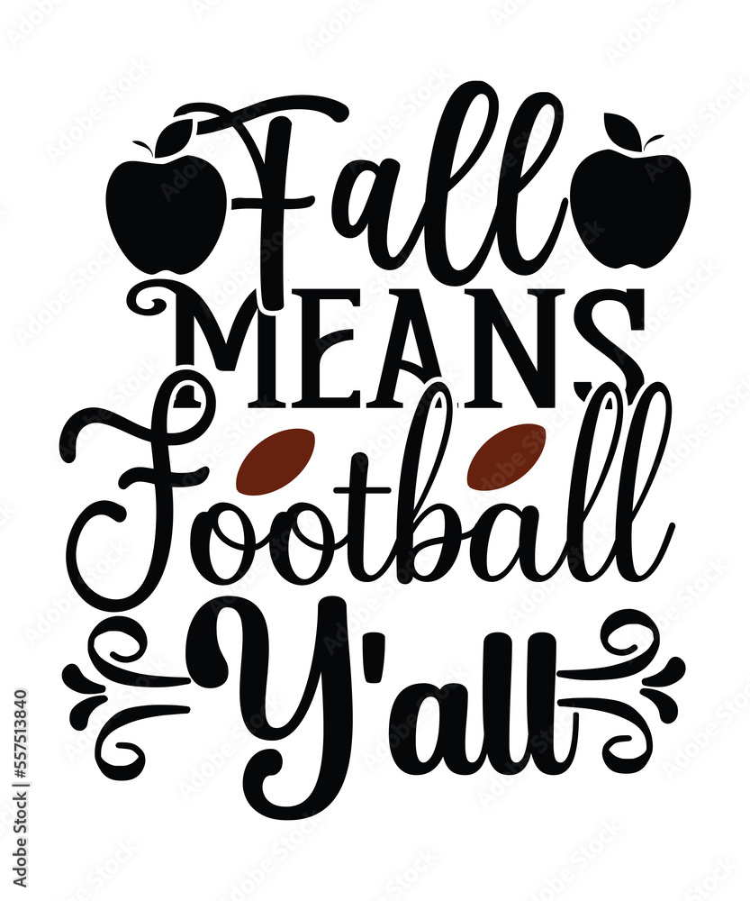 FootBall SVG, Football Silhouette, Football svg Football Split Monogram ...