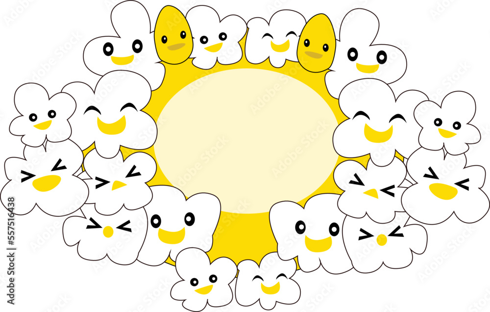 cute and cute popcorn logo suitable for children Stock Vector | Adobe Stock