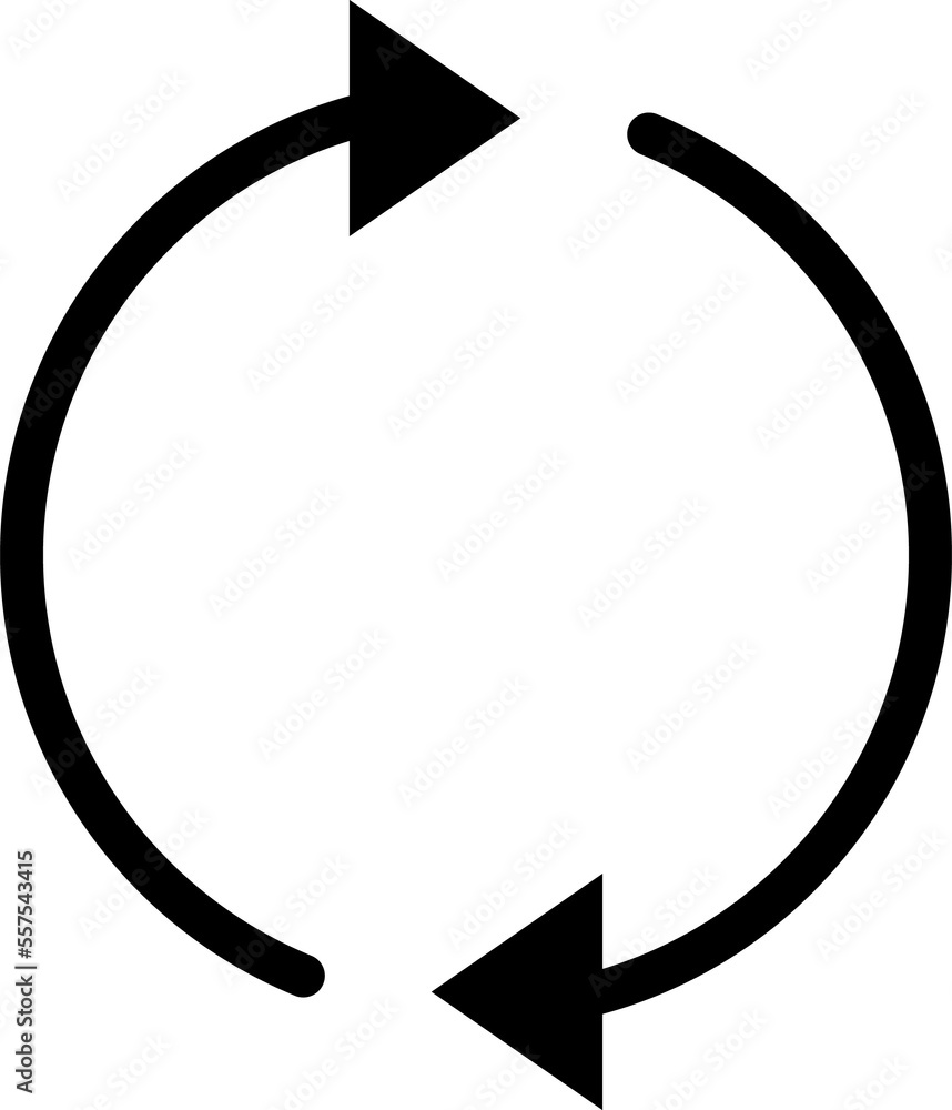 Recycle icon arrow symbol. Recycling cycle sign. Recycled logo, png ...