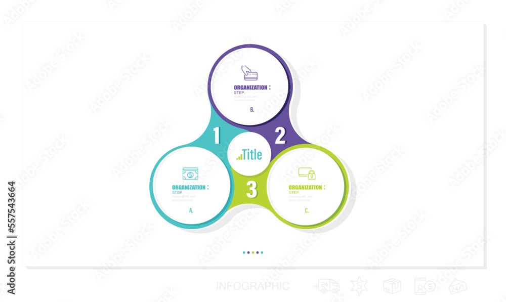 Business data visualization. timeline infographic icons designed for ...