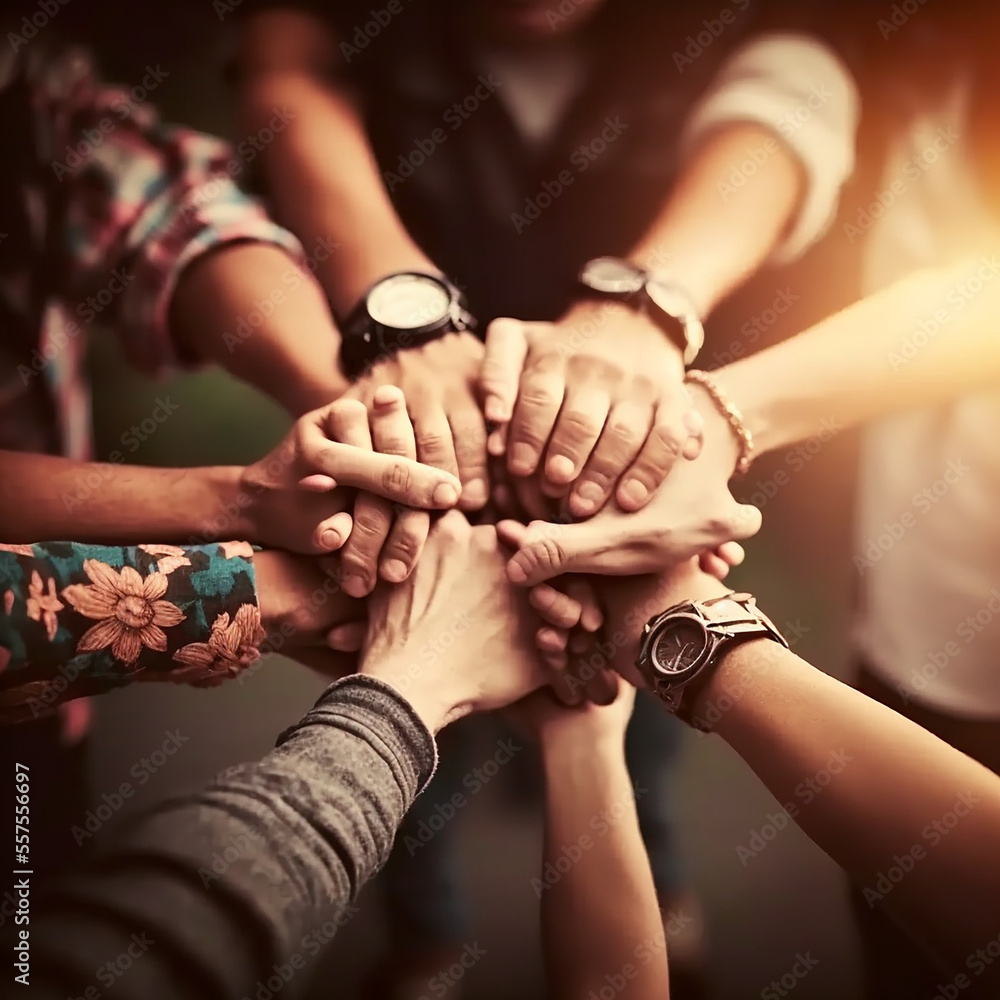 Peace Love Unity Respect Handshake