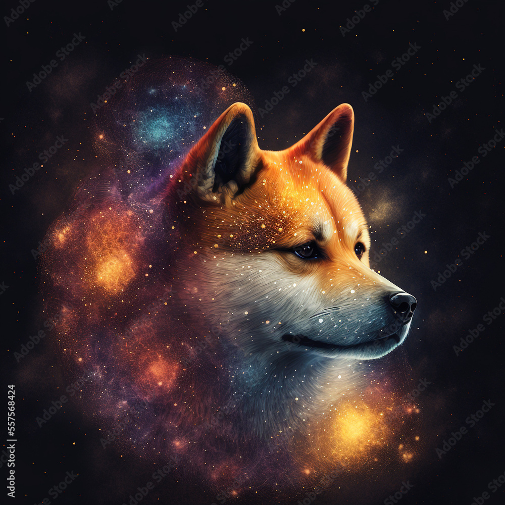 Doge Space Wallpaper