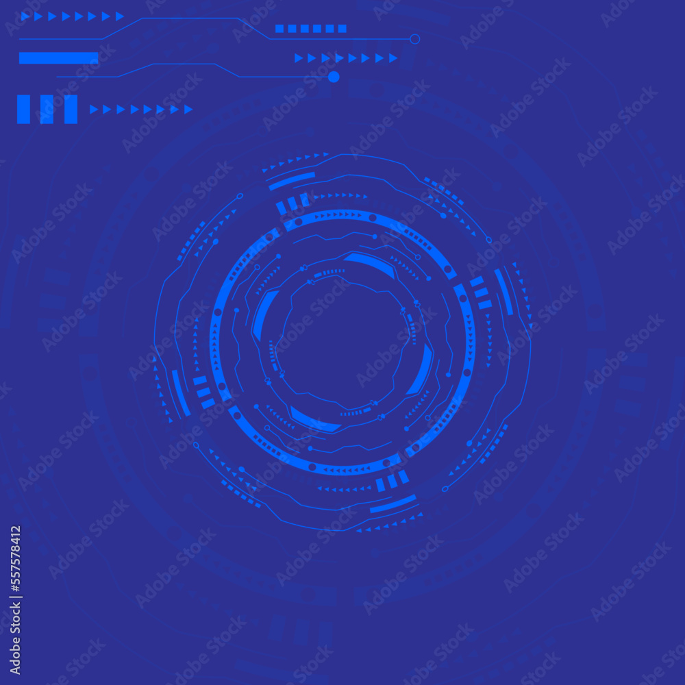 HUD background outer space. infographic elements. futuristic user ...