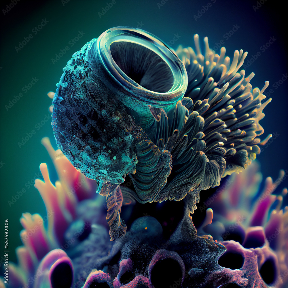 3D cell models examined with electron microscopy Stock Illustration ...