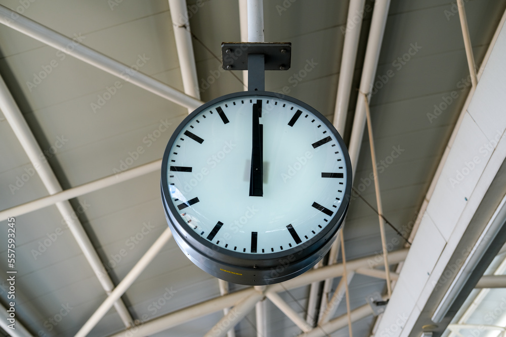 clock on the station, clock on the street, big clock, circle clock ...